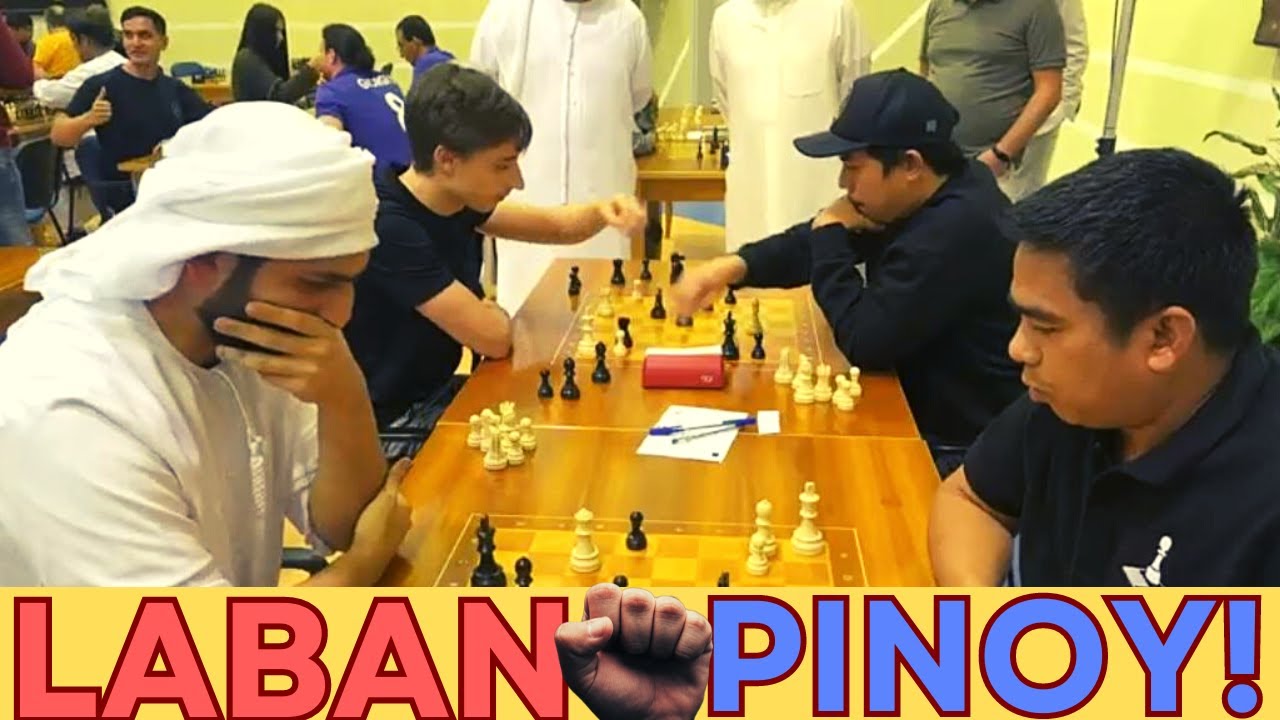 Mga NONE TITLED Pinoy Chess players, NAKALABAN sila Super GMs Dubov at ...