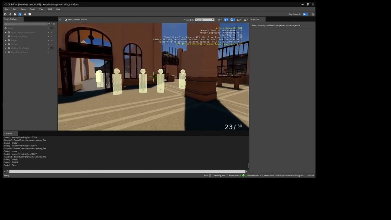 Open 3D Engine FPS preview - YouTube