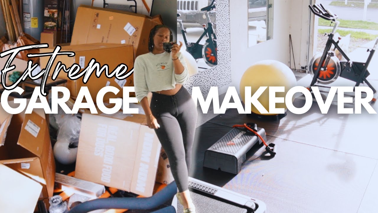 EXTREME GARAGE MAKEOVER | SPRING CLEANING | DECLUTTER MOTIVATION | HOME ...