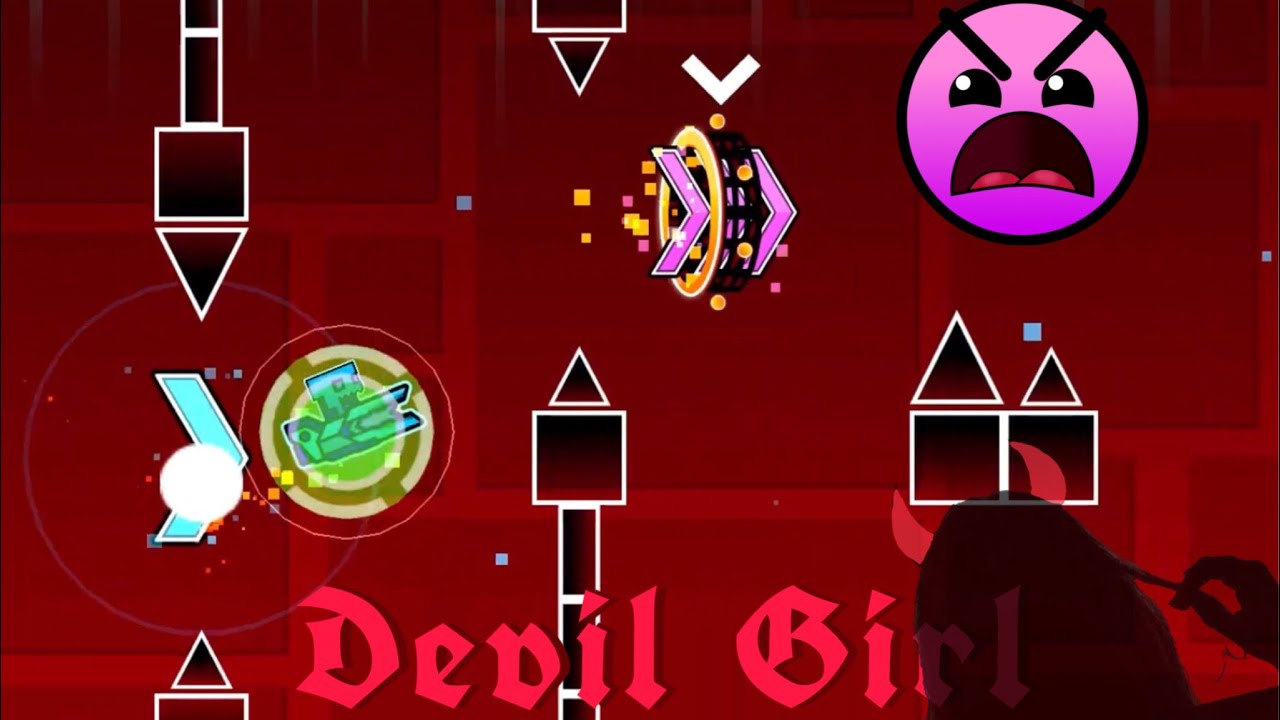 AWESOME LAYOUTS #924 | "Devil Girl" By Cubuspres - Geometry Dash 2.2 ...