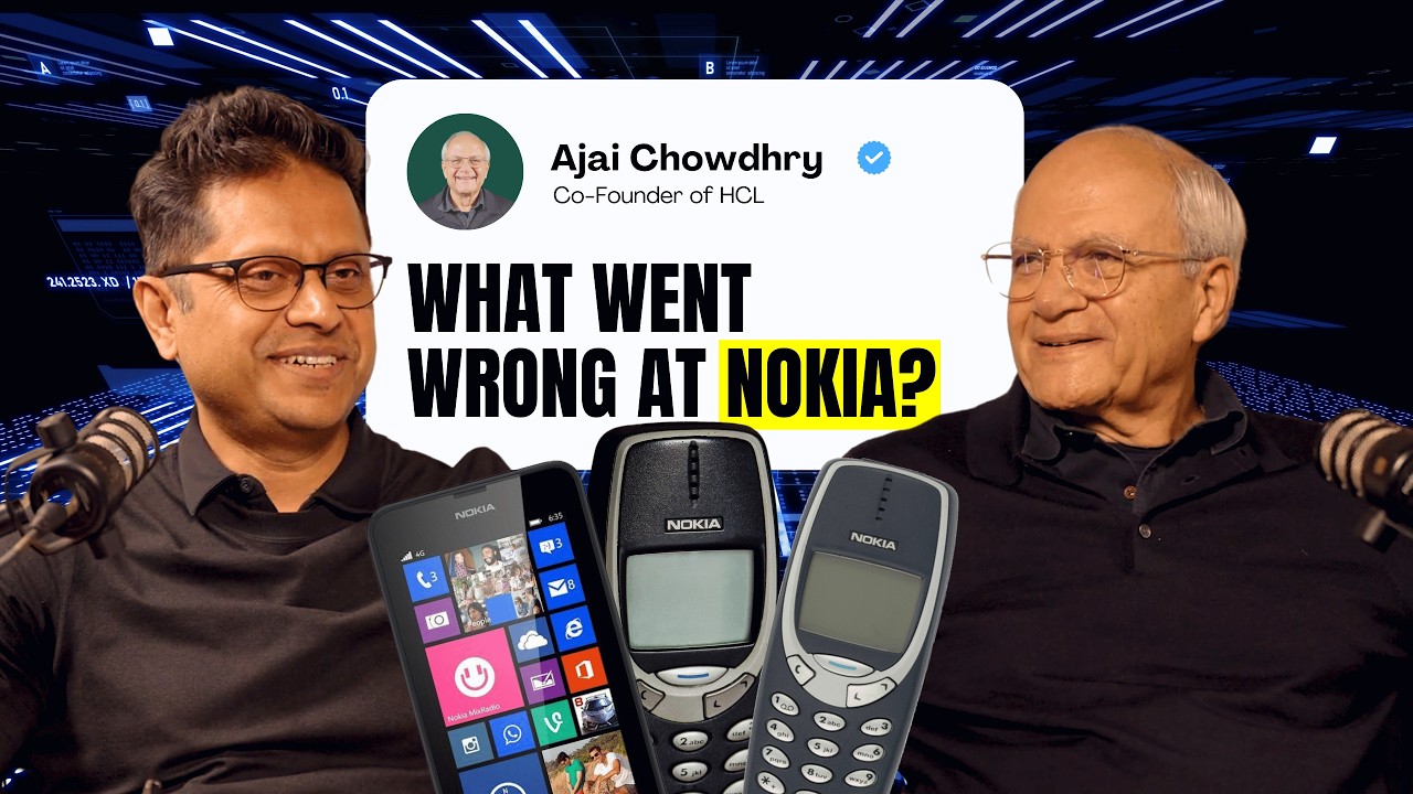 The Nokia Story & More | Co-Founder of HCL | Ajai C | SparX - YouTube