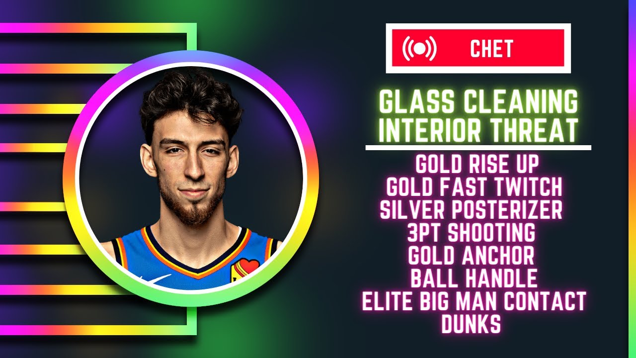 BEST CHET HOLMGREN BUILD FOR NBA 2K24 NEXT GEN - YouTube