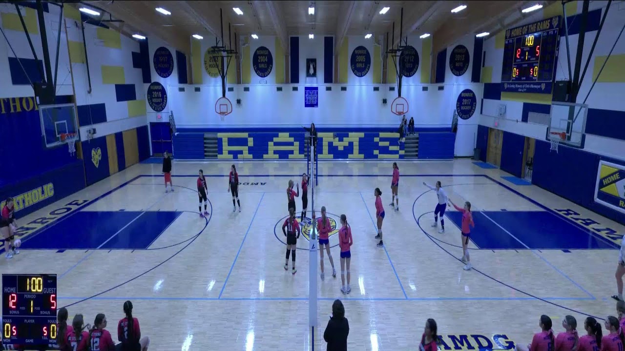 Monroe vs Delta JV Volleyball - YouTube