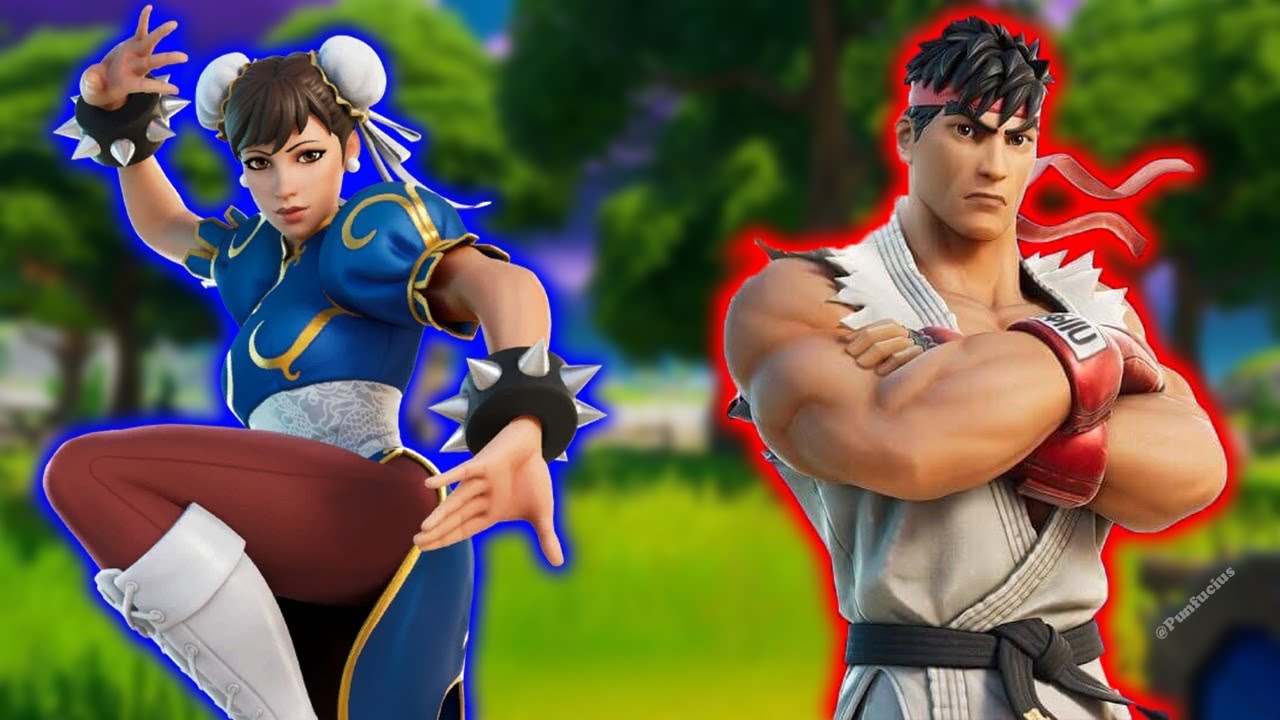 Fortnite Fashion Show Contest! 200 PERSON LOBBY! RYU AND CHUN-LI ...