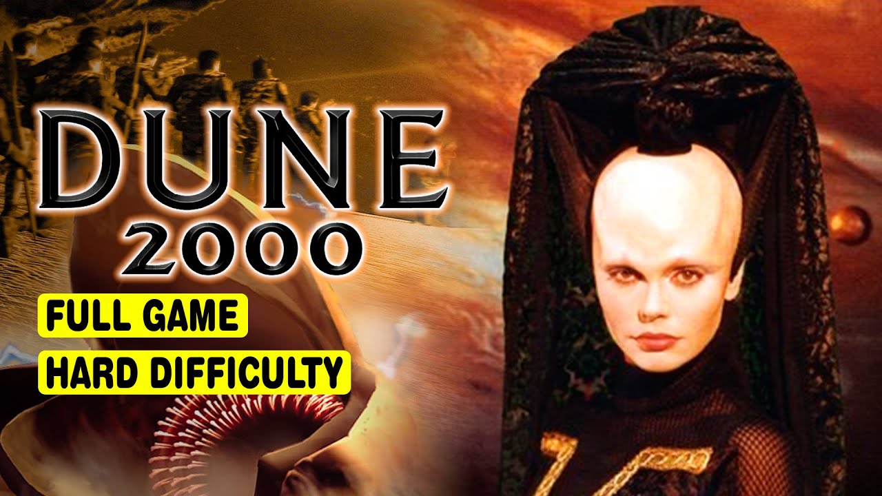 DUNE 2000 • FULL GAME • HARD DIFFICULTY • ALL CUTSCENES - YouTube