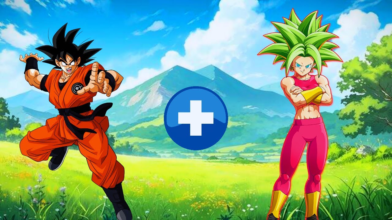 dragon ball characters in fusion mode ⚡ | goku and gohan fusion - YouTube