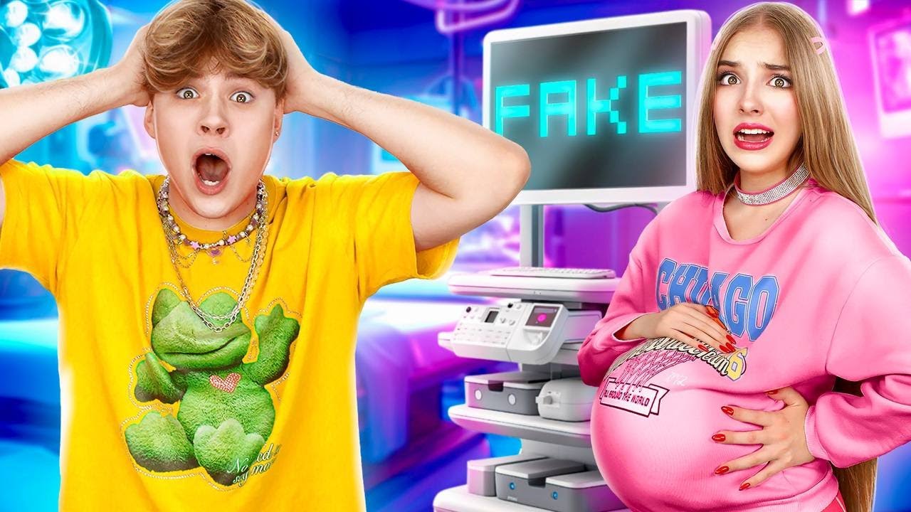 Как Притвориться Беременной Богатая Vs Бедная Беременная Youtube