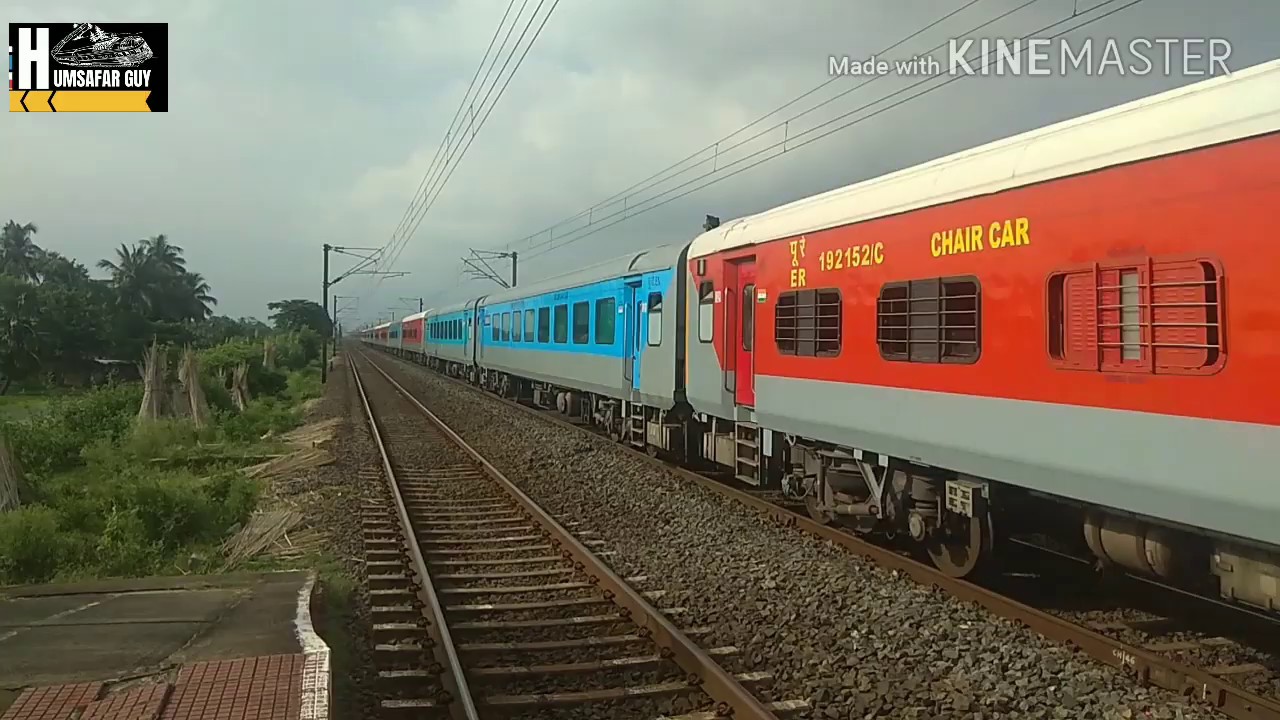 Howrah Barddhaman chord line train compilation back to back! - YouTube