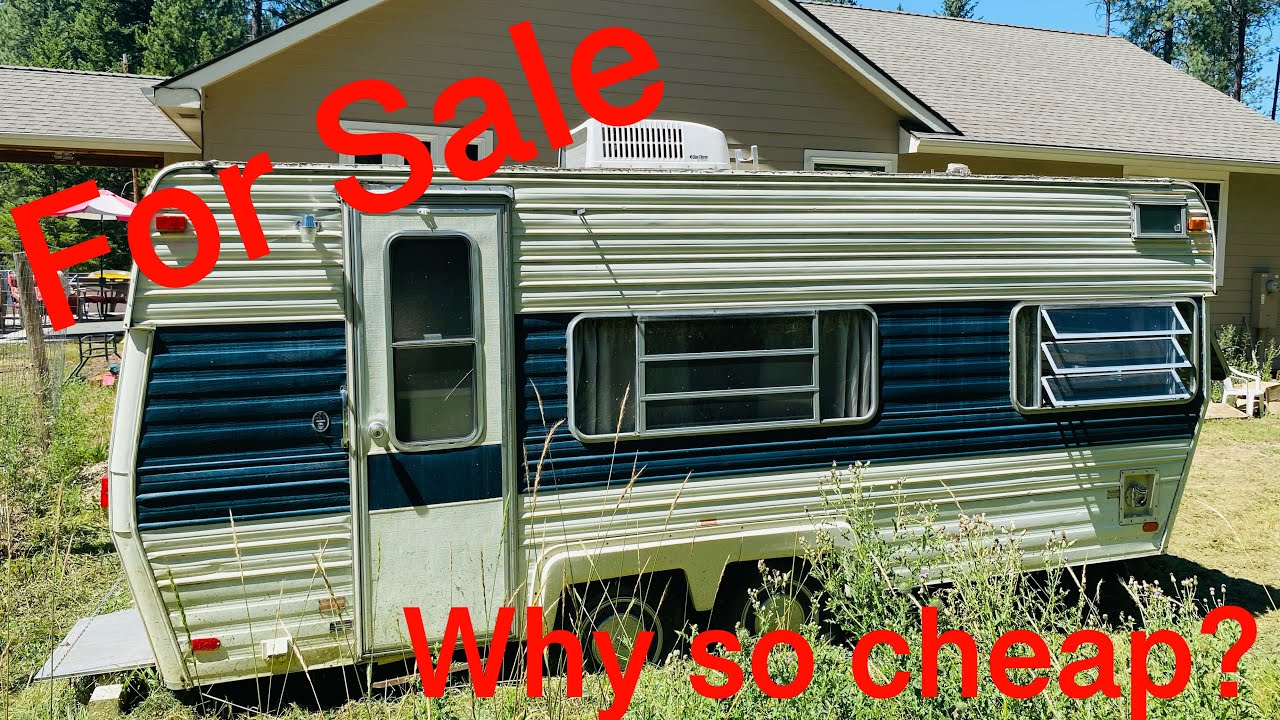 1976 Terry Travel Trailer Walk Through - YouTube