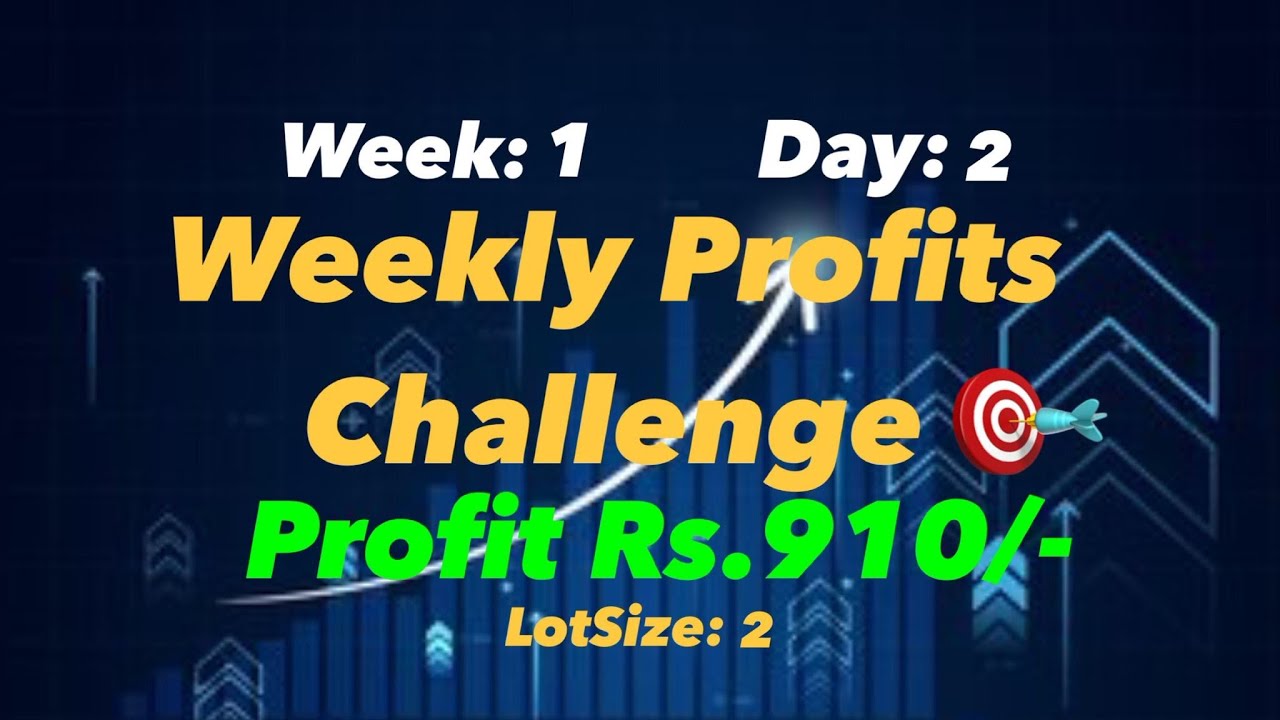 Weekly Profits Challenge Oct 31: ₹910 Profit with 2 Lots of NIFTY Using ...