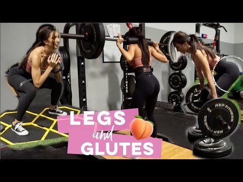 FULL LEG/GLUTE WORKOUT | TRAIN WITH ME! - YouTube