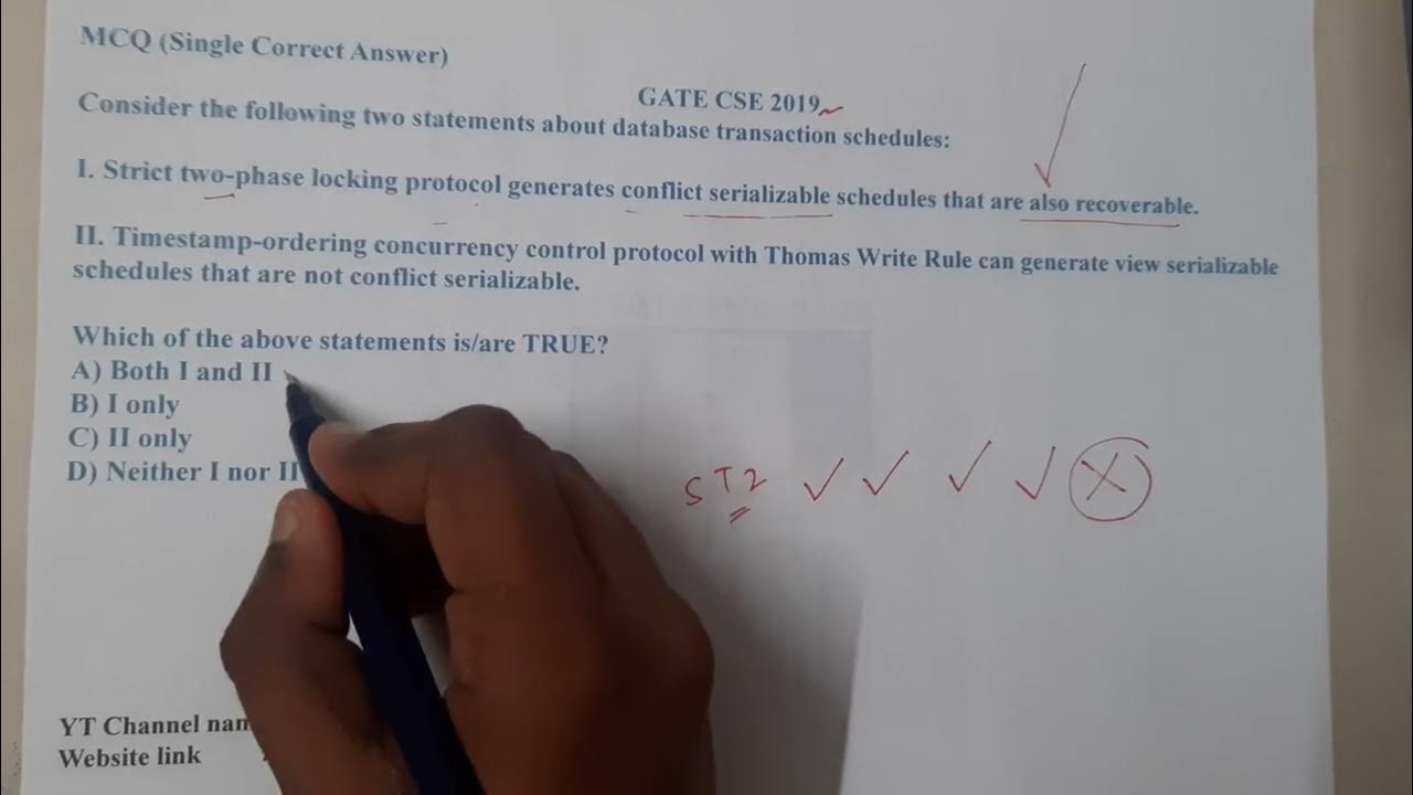 GATE CSE 2019 - YouTube