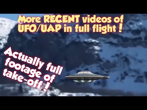 Video of Full take-off and Flight of UFO/UAP! - YouTube