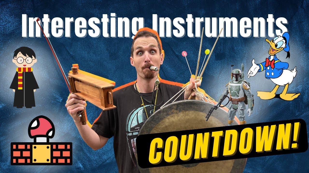 20 Interesting Instruments Countdown! - YouTube