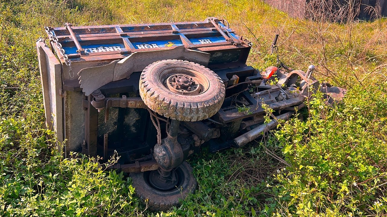 Repair Of Three Wheeled Truck In Bonsai Pot Factory // Complete ...