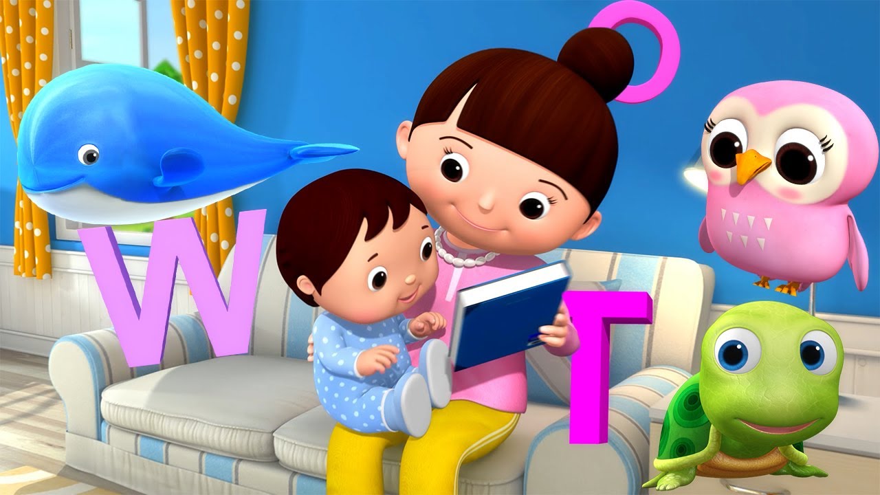 Alphabet and Animals Song! | Little Baby Music Time! | Nursery Rhymes ...