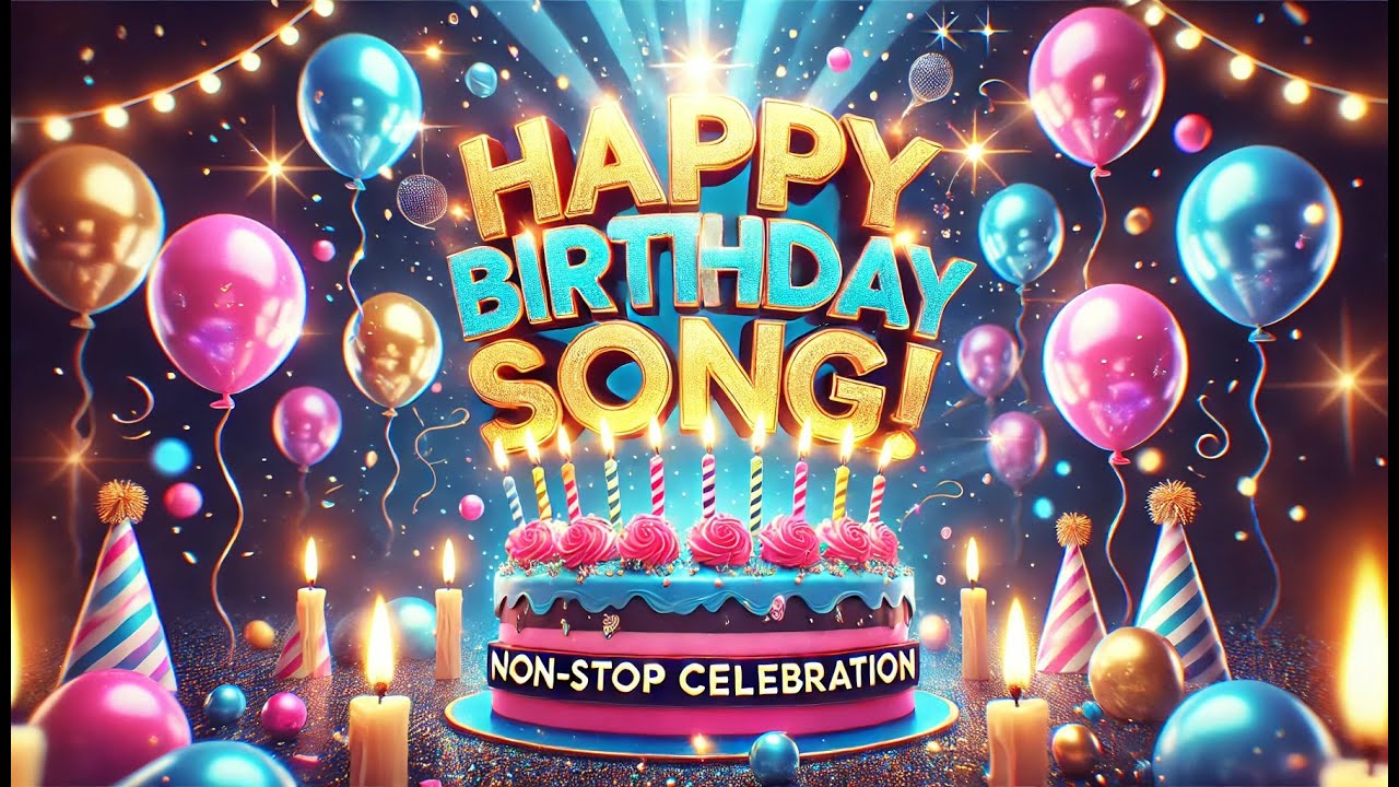 🎉🎶 Non-Stop Happy Birthday Song | Best Birthday Music for Parties ...