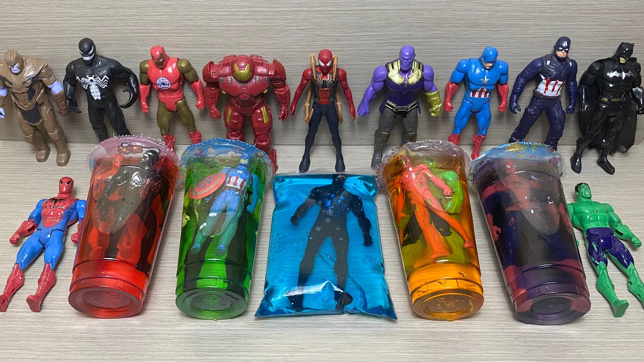AVENGERS TOYS #213 /Action Figures/Unboxing/Cheap Price/Spiderman ...