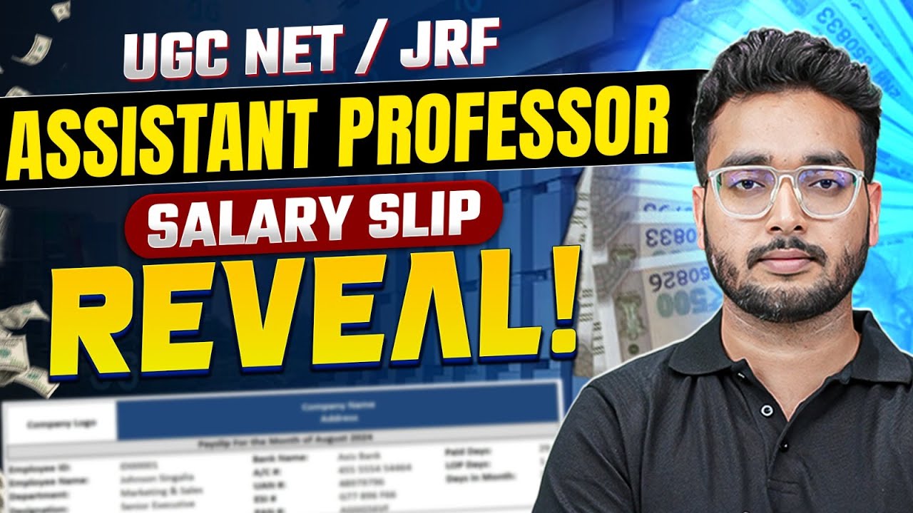 UGC NET/JRF Salary Slip | UGC NET Assistant Professor Salary Slip ...