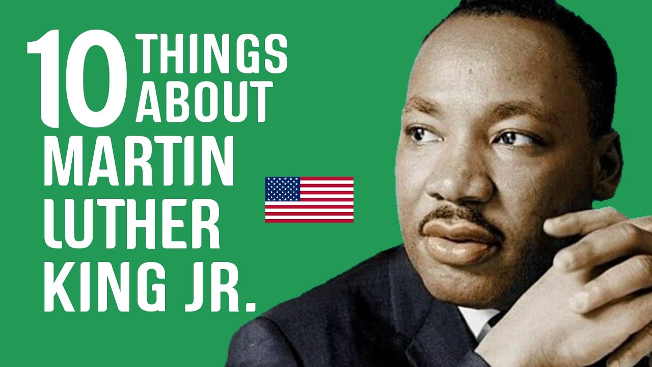 10 Things You Didn't Know About MARTIN LUTHER KING JR. - YouTube