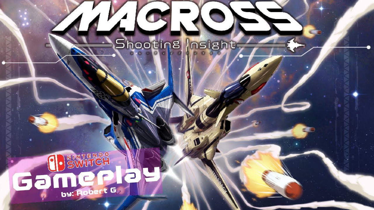 MACROSS Shooting Insight - Nintendo Switch Gameplay (Complete from start to finish) - YouTube