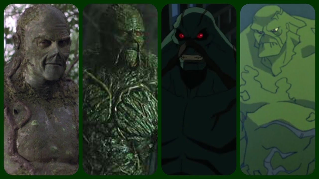 "Swamp Thing" Evolution in Cartoons, Movies and Shows (DC Comics) - YouTube