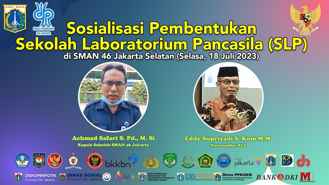 Sosialisasi Pembentukan SLP SMAN 46 Jakarta - YouTube