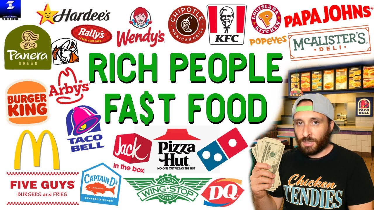 Rich People Fast Food | A Definitive Ranking - YouTube