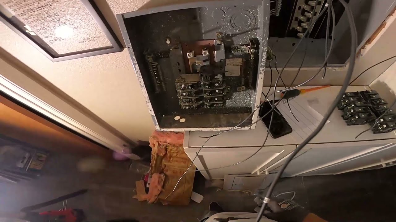 How to replace an inside Sub Panel, with trade installation tips - YouTube