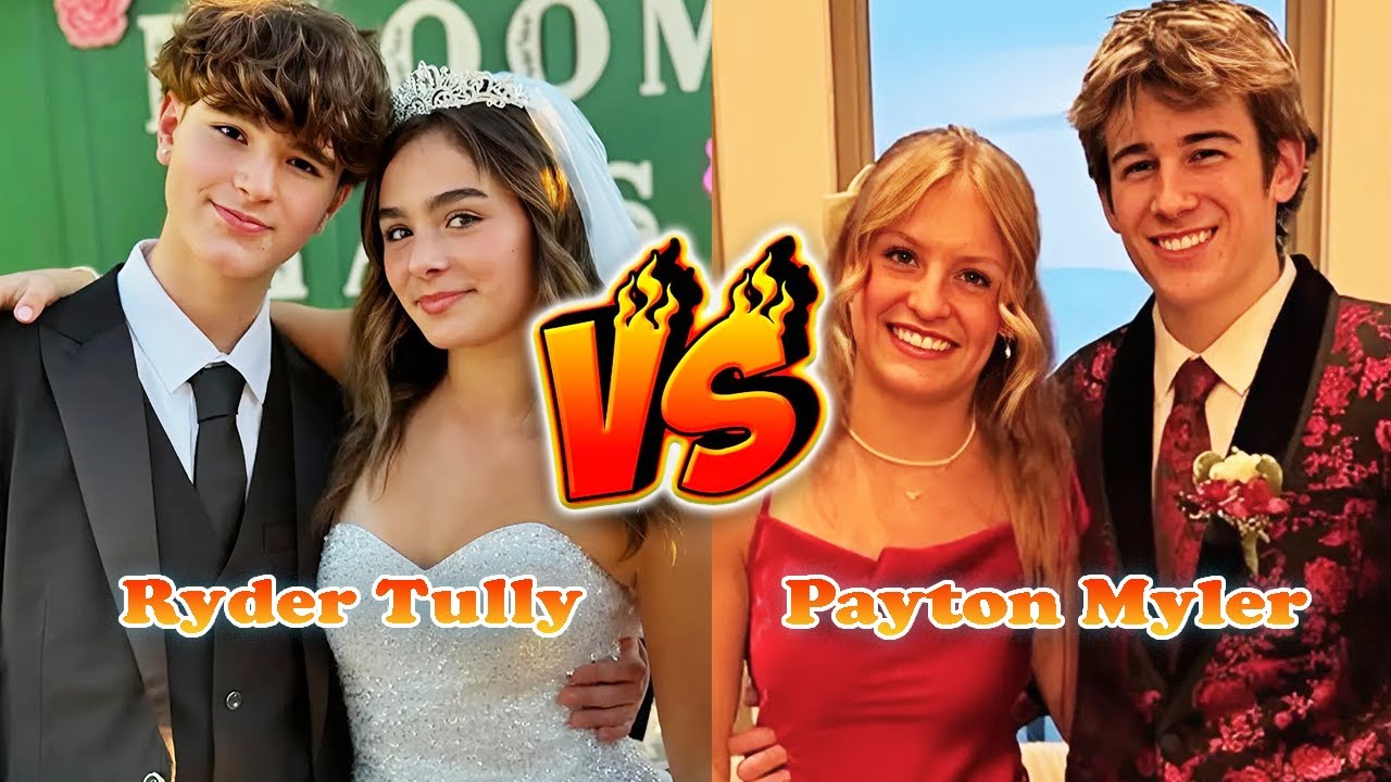 Ryder Tully (ROCK SQUAD) VS Payton Myler (Ninja Kidz TV) Transformation ...