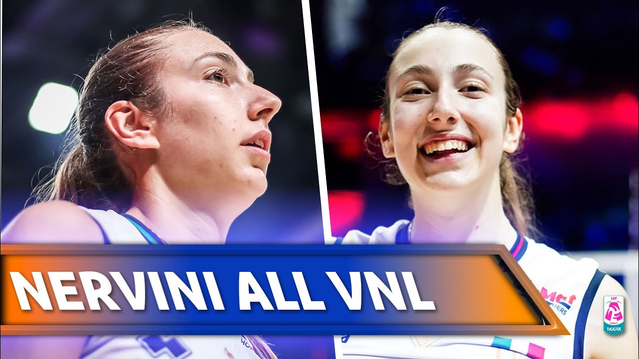 STELLA NERVINI, All Points in VNL 2025 | Volleyball Nations League 2025 ...