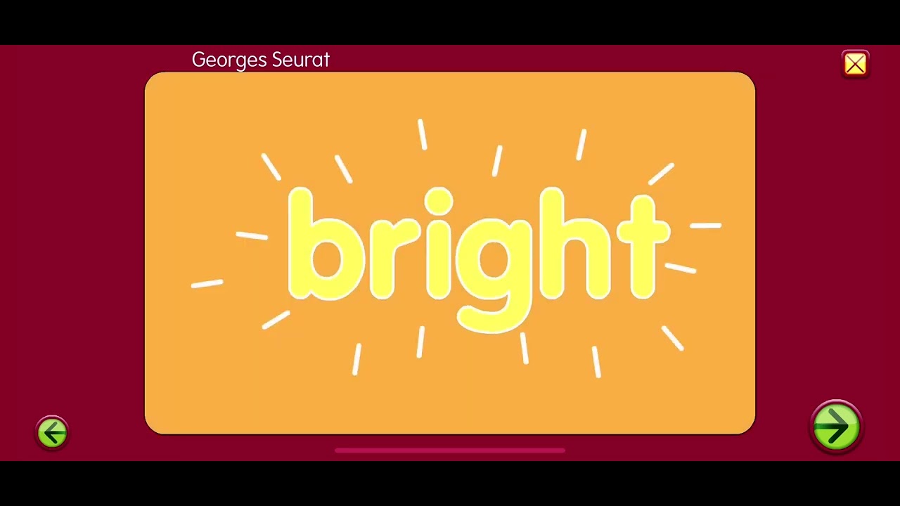 Starfall George Seurat - YouTube