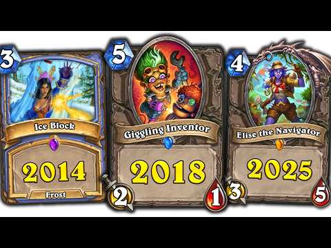 The Most Hated Card from Every Year of Hearthstone