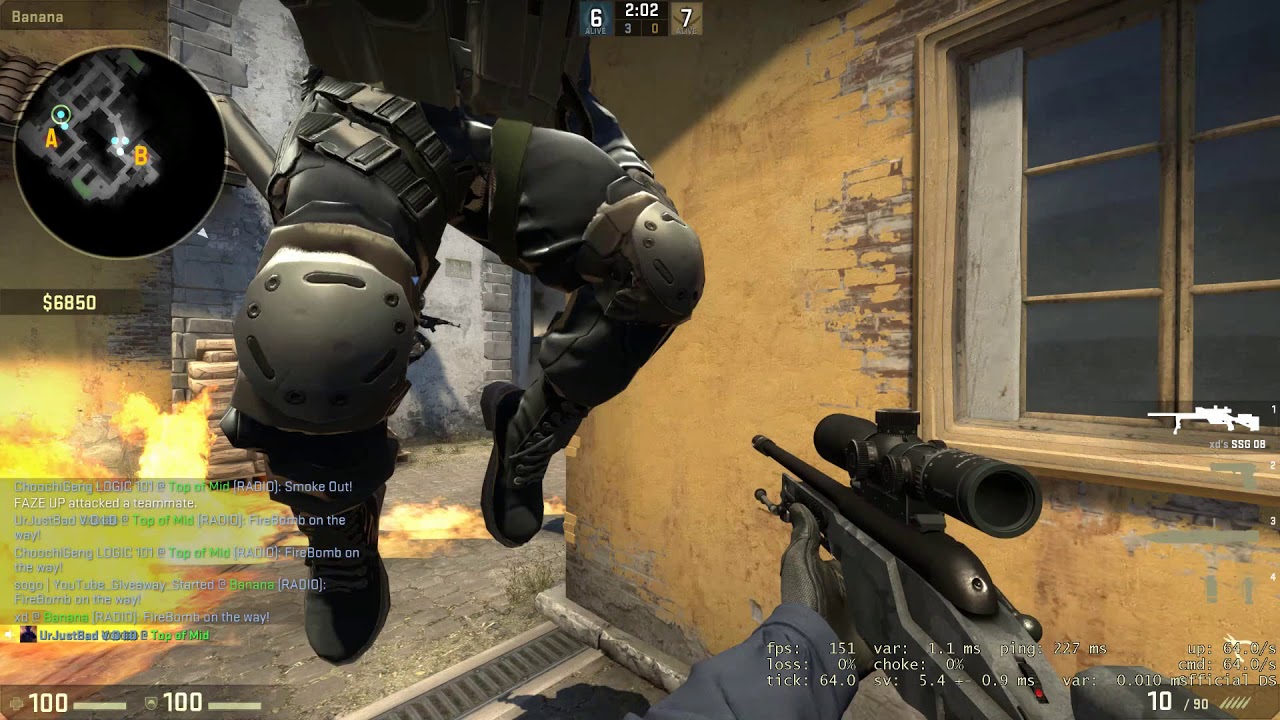 CSGO Funny Moments #10 / Molly Hack - YouTube