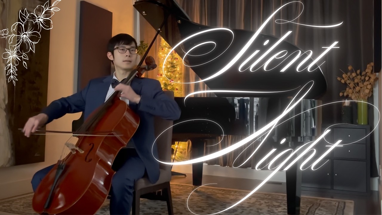 Silent Night (平安夜) • Traditional Christmas Carol | Soothing Cello ...