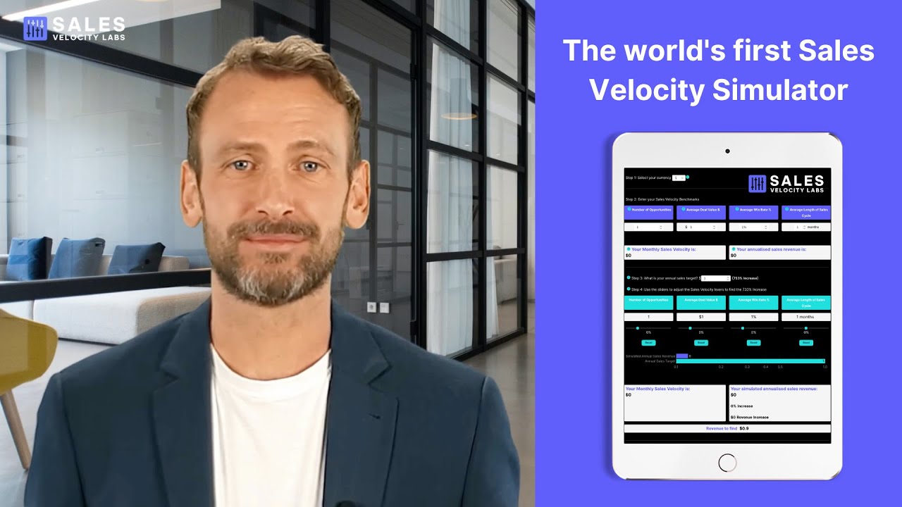 Sales Velocity Simulator Demonstration - YouTube