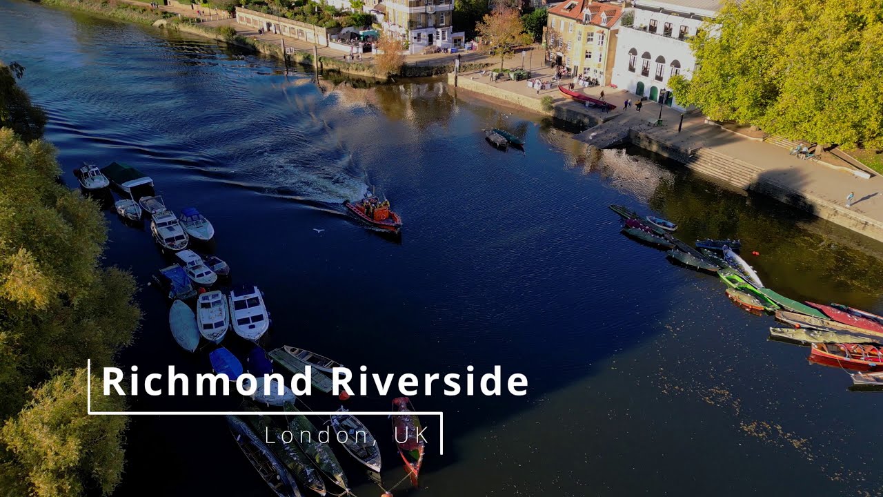 Richmond Riverside | London🇬🇧 | 4K Drone Footage - YouTube