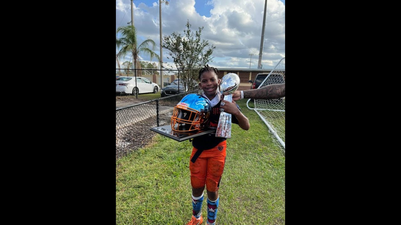 Bryson Harris #22 Brandon Bears 10u 2022 Heisman Watch - YouTube