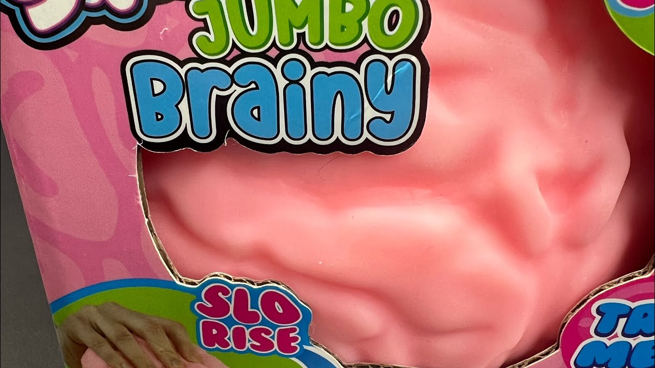 Easy squeeze Jumbo Brain - YouTube