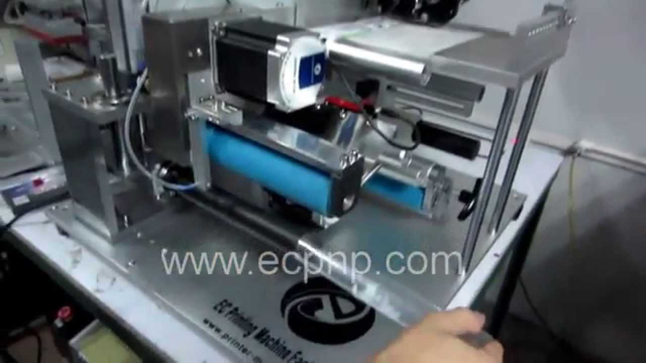 Soft Tube Label Applicator with Coding System, Soft Tube Labeler - YouTube