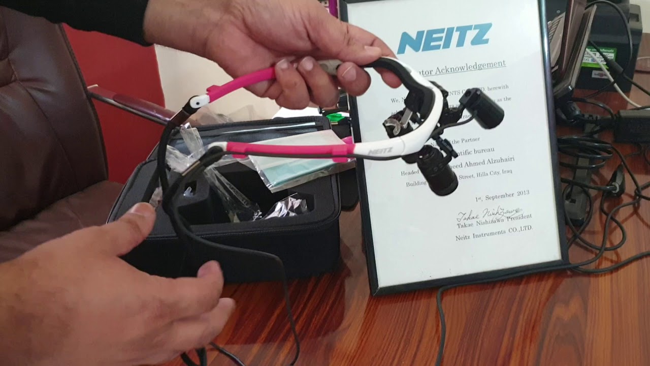 Neitz loupe Neoframe (Eng) - YouTube