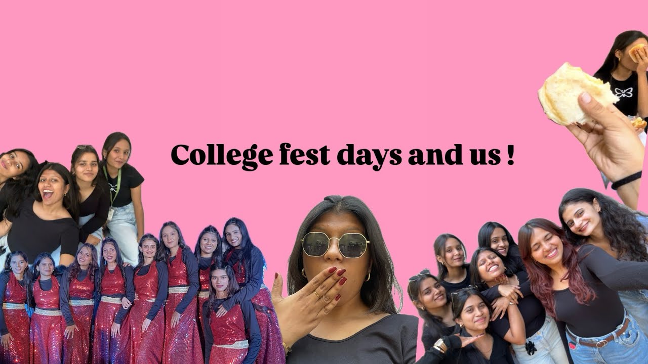 College fest and us | college days | GUSTO | #college #masti #fun - YouTube