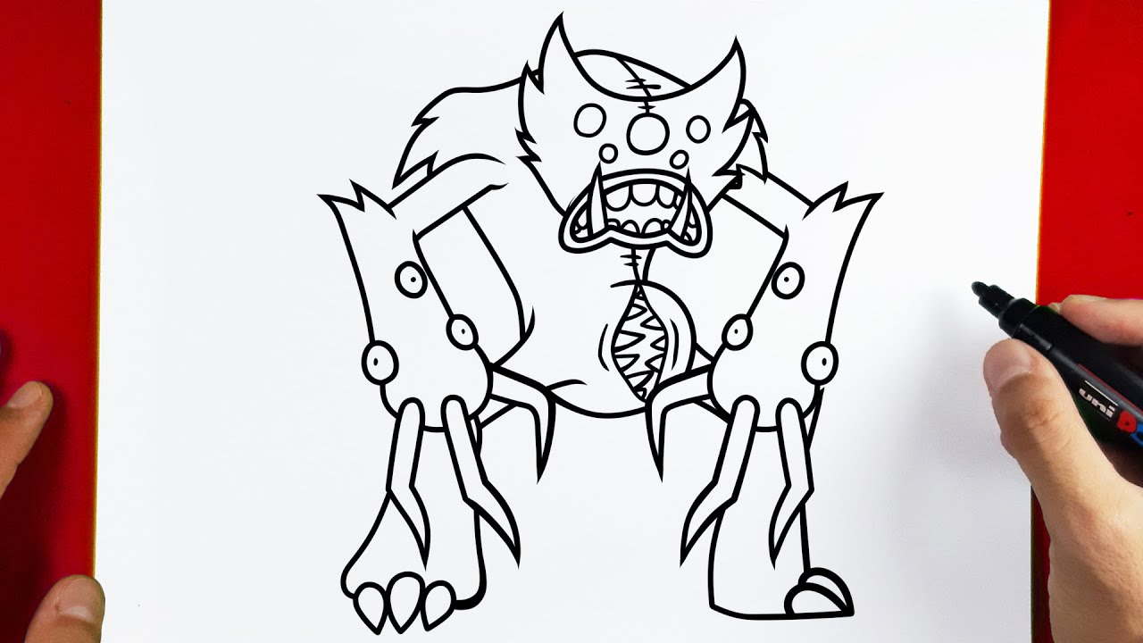 How to Draw KILLY WILLY - Poppy Playtime - YouTube