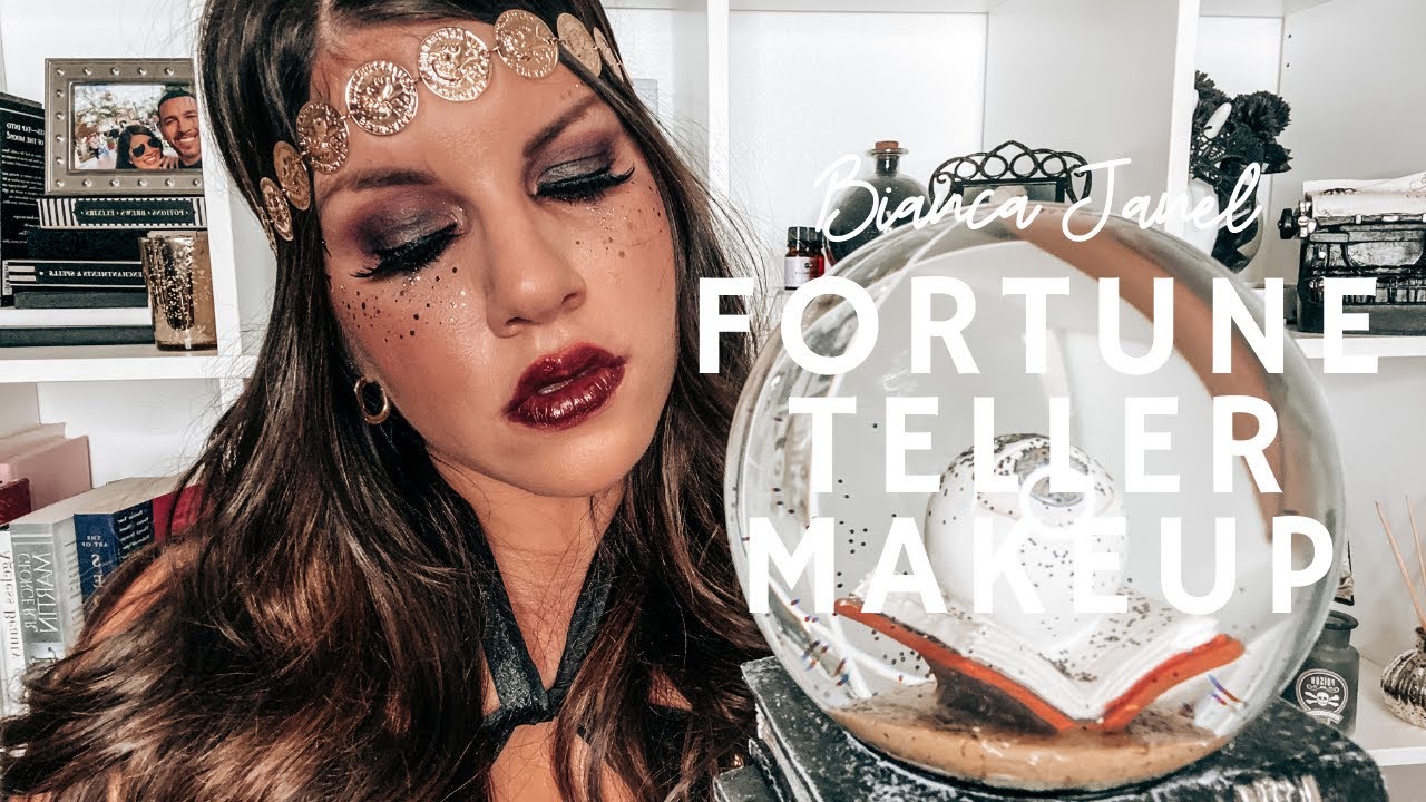 Fortune Teller Makeup Tutorial | Halloween 2020 | Bianca Janel - YouTube