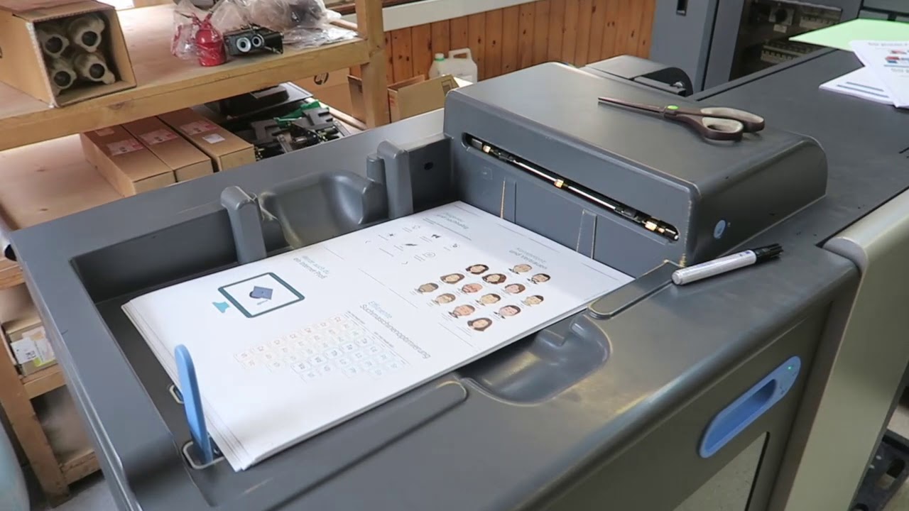 HP INDIGO 7500 - YouTube