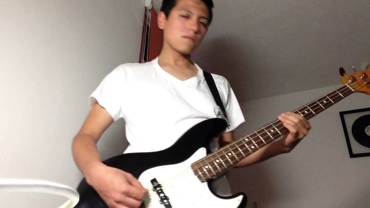 Walking backwards (bass cover) - Leagues - YouTube