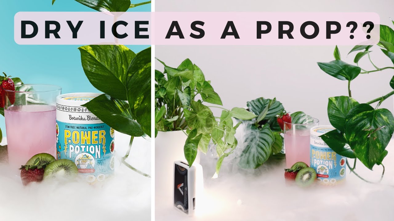 Use DRY ICE as a prop! Product Photography Styling Tutorial - YouTube