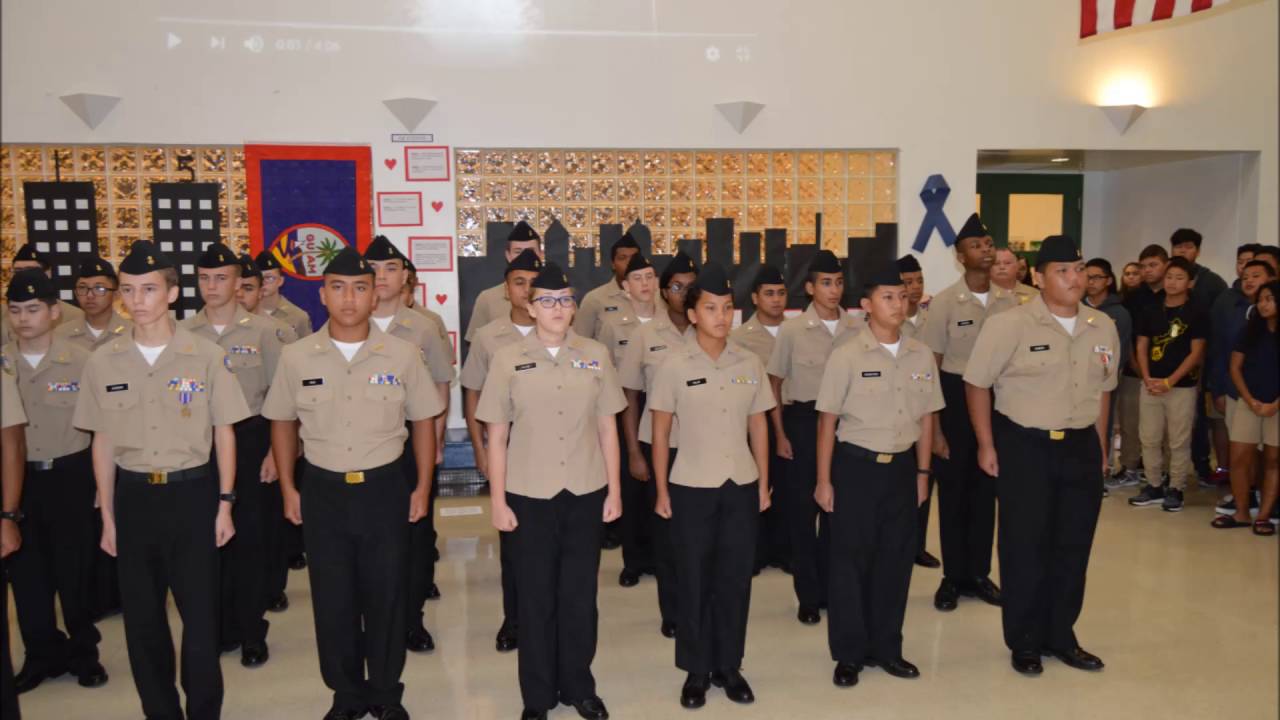 National Anthem Guam Hymn for Guam High School Color Guard - YouTube