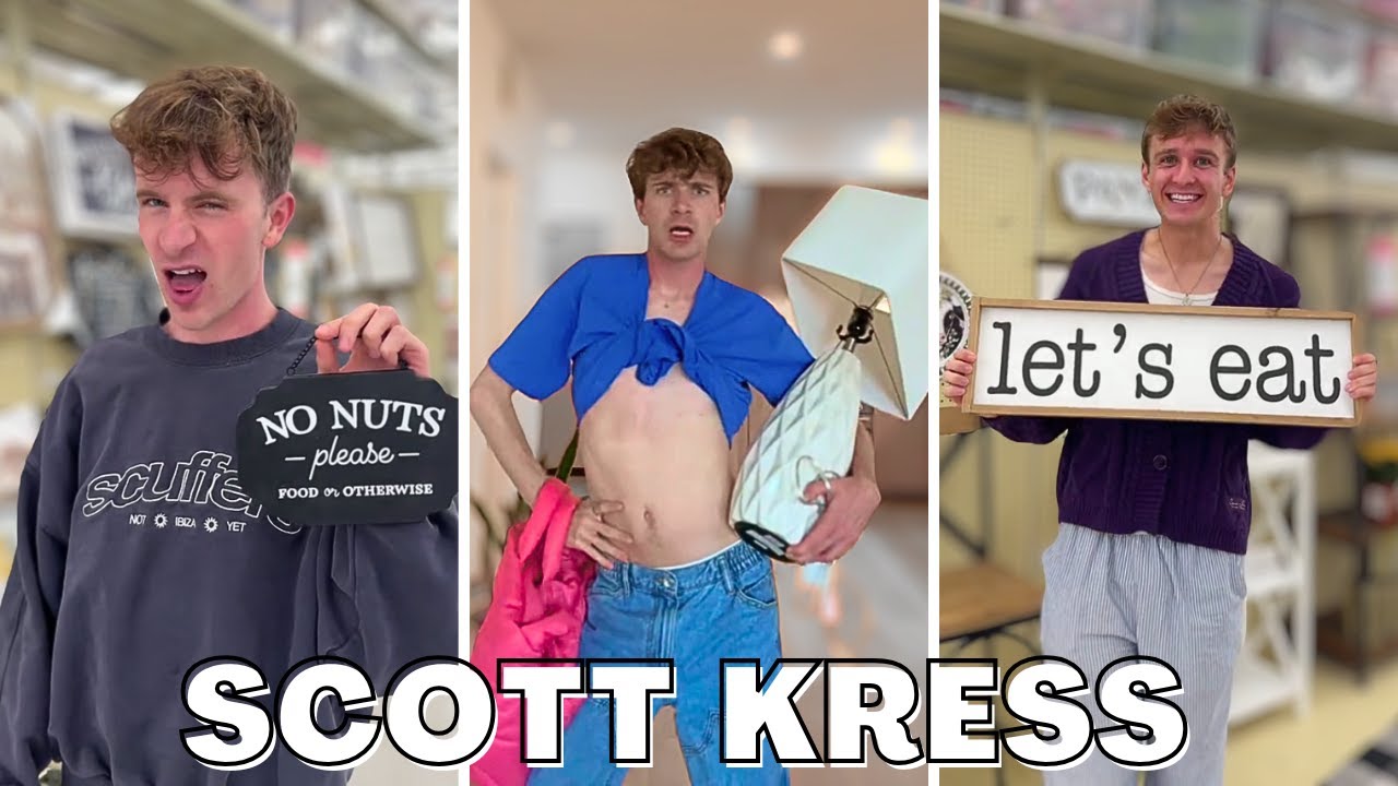 SCOTT KRESS SKITS COMPILATION | Best Scott Kress TikTok Videos of 2024 ...