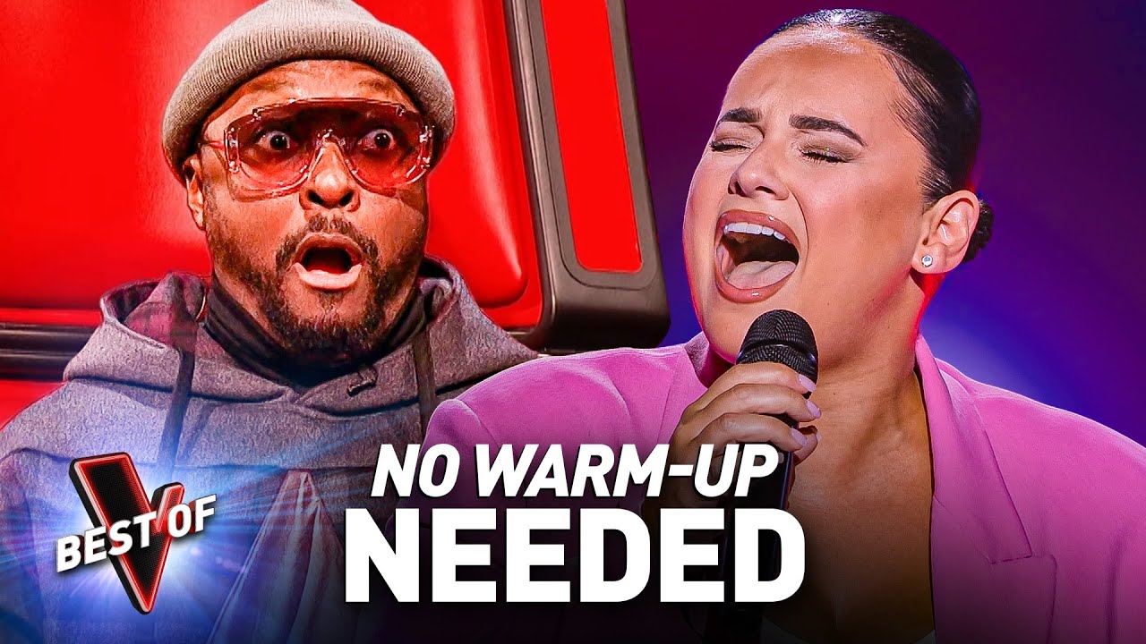 These talents are CRUSHING IT from the first note in the Blind ...